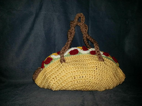 Ravelry: Let's Taco Bout This Purse pattern by Persephonaliac