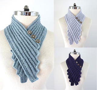 Ravelry: Modern Edge Scarf pattern by Valerie Baber