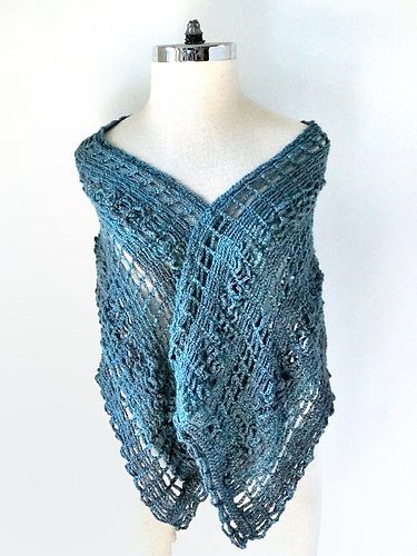 Ravelry: Contemporary Essence Shawl pattern by Valerie Baber