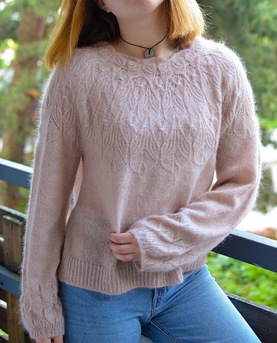 Ravelry: Icelyn Blouse pattern by Valentina Bogdanova