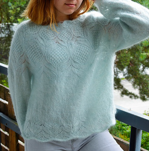 Ravelry: Darya Blouse pattern by Valentina Bogdanova