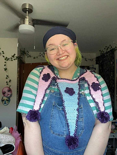 Ravelry: Clown Flag Collar pattern by Vandal Yarnz