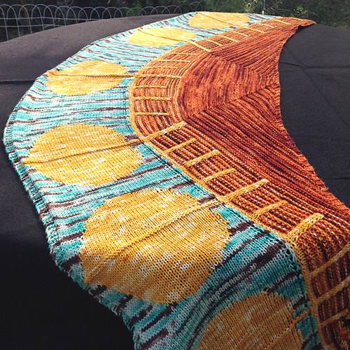 Ravelry: Autumn in Taos Shawl pattern by Martha Sykes