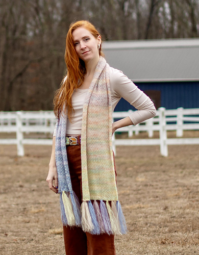 Ravelry: Salty Mermaid Scarf pattern by Vanessa Ewing