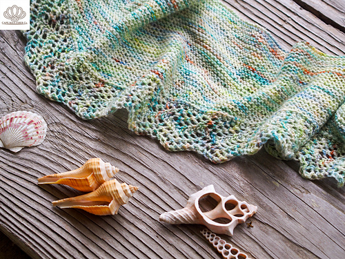 Ravelry: Atlantis Scarf pattern by Vanessa Ewing