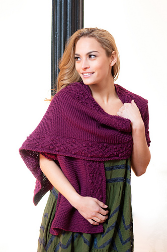 Ravelry: 2763 Stole pattern by Plymouth Yarn Design Studio