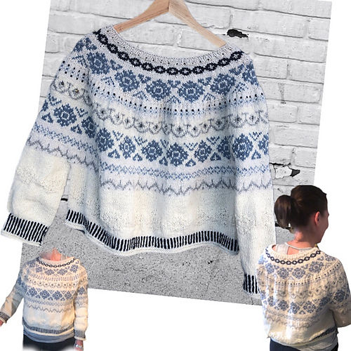 Ravelry: Symphony pattern by Anne Merete Fjeld - Varm design