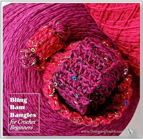 Ravelry: Bling Bam Bangle pattern by Vashti Braha