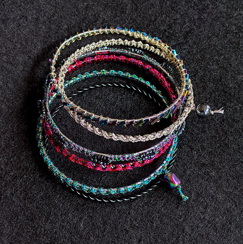 Ravelry: vashtirama's Paula's Bangle Stack