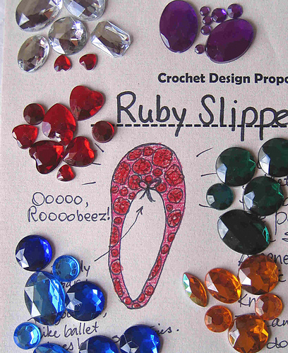 Ravelry: Ruby Slippers pattern by Vashti Braha
