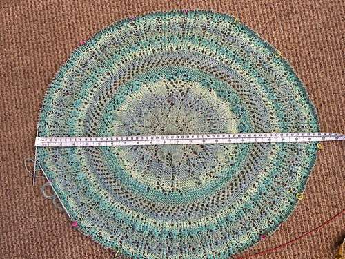 Ravelry: veebran's Peacock Pi Shawl