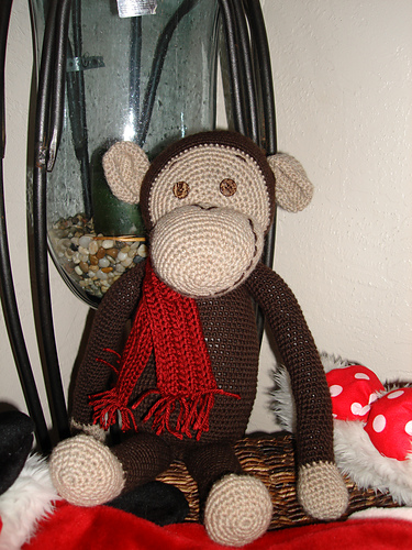 Ravelry: Big Crocheted Monkey pattern by Chimu Hamada