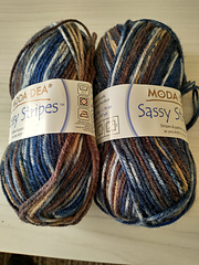 Ravelry: Moda Dea Sassy Stripes