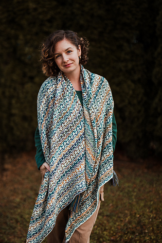 Ravelry: Sundial Wrap pattern by Wool & Pine