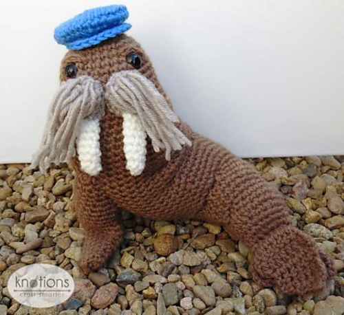 Ravelry: Walter the Walrus pattern by Hooked by Kati