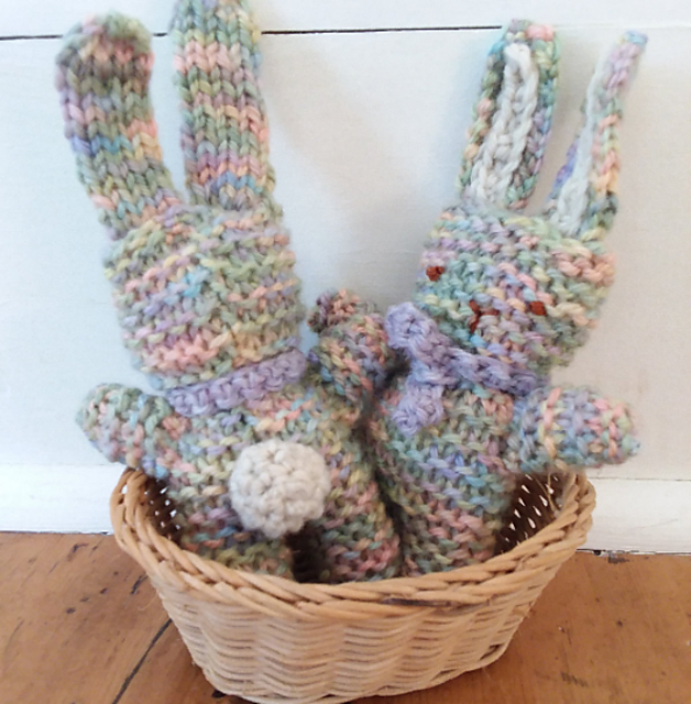 Ravelry: Stuffed Wool Bunny pattern by Natural Earth Farm