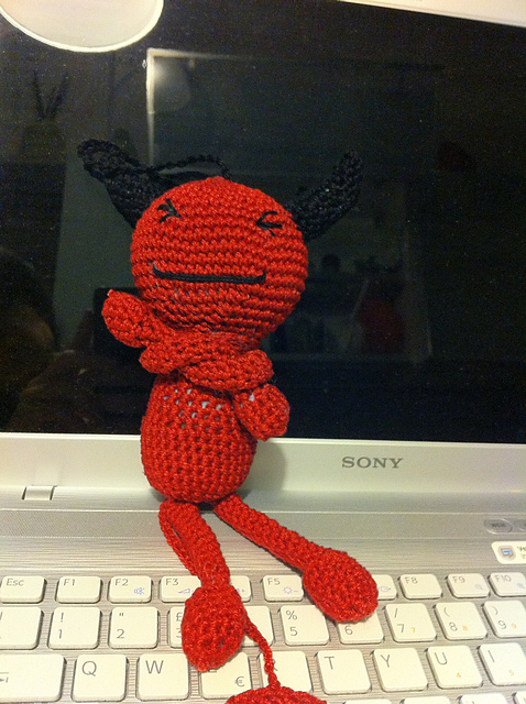 Ravelry: veronica82's Red Devil - Free Amigurumi crochet pattern