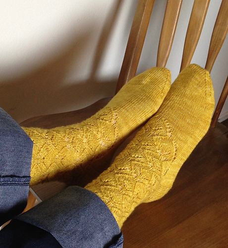 Ravelry: Eternal Spring Socks pattern by verybusymonkey