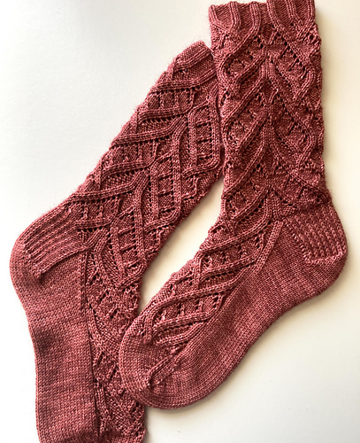 Ravelry: Pathways Socks pattern by verybusymonkey