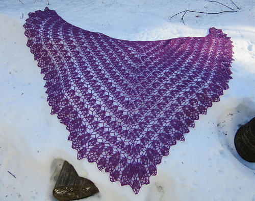 Ravelry: Birds in Flight Shawl pattern by Cirsium Crochet