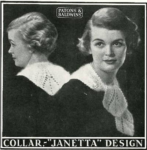 Ravelry: Janetta Collar pattern by Patons & Baldwins
