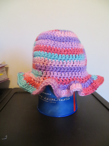Ravelry: Children's Ruffle Bucket Hat pattern by Jacqueline Victor