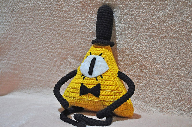 Ravelry: Bill Cipher Gravity Falls pattern by Victoria Yevl