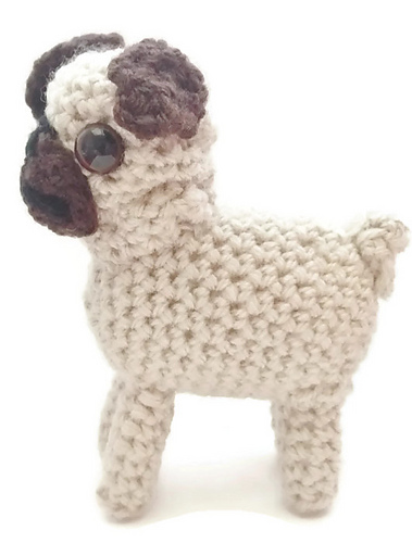 Ravelry: Portia Pug pattern by Victoria Stott