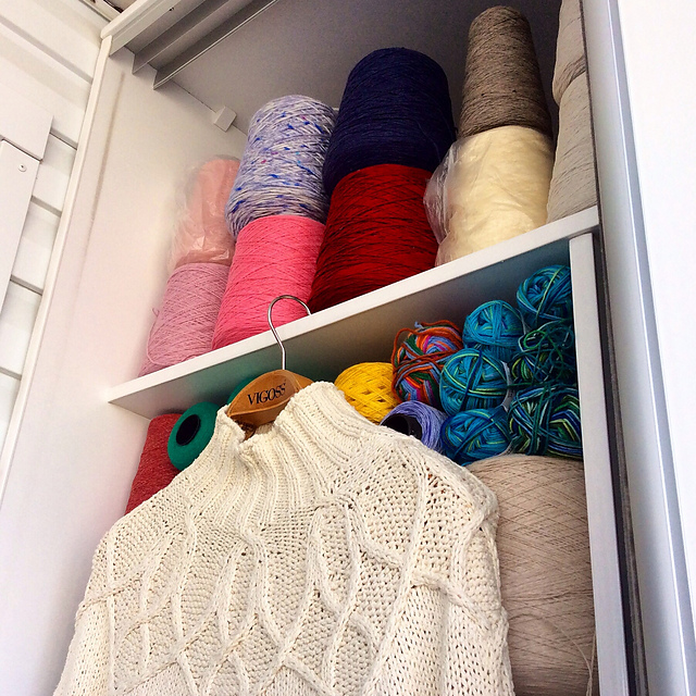 Ravelry: vikkyzm's Cabled Yoke Sweater