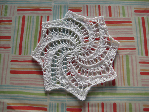 Ravelry: Promenade, Easy Doily & Dishcloth pattern by Linda Browning