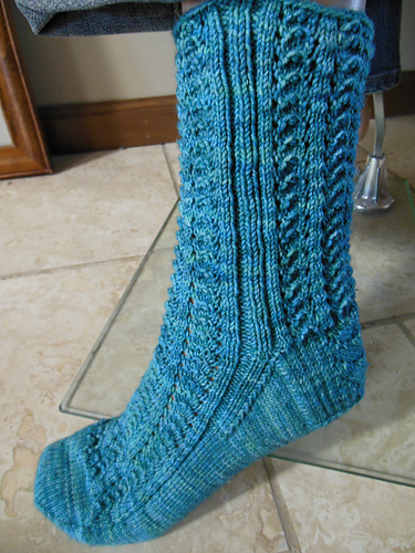 Ravelry: Mermaid Anklets and Socks pattern by Debra A Garner