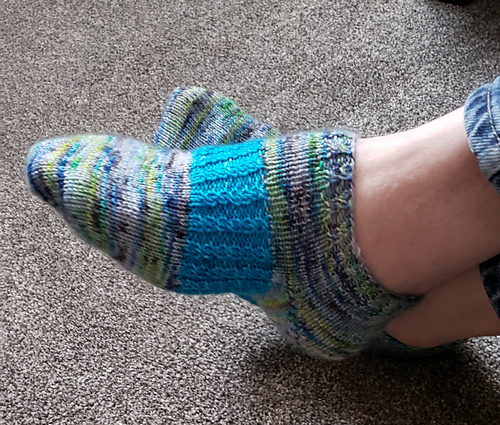 Ravelry: Cozy Expectation Socks pattern by Over the Moon Yarn