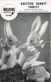 Ravelry: Toy Rabbits pattern by Fleetway Publications design team