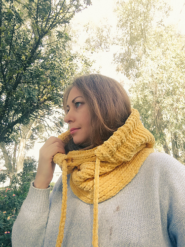 Ravelry: crochet Fluffy hood pattern by violetta gretsinger