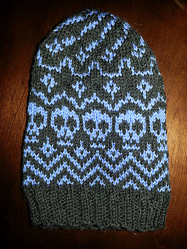 Ravelry: Evan's Skull Hat pattern by Virginia Cosgriff