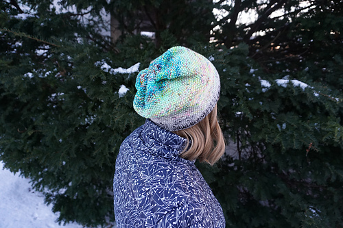 Ravelry: Evanesce Hat (Sock) pattern by Virginia Cosgriff