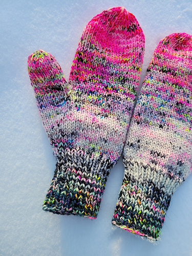 Recommendations for mittens/fingerless mitts using leftover fingering ...