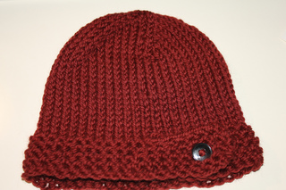Ravelry: virtualAE's big button hat - again