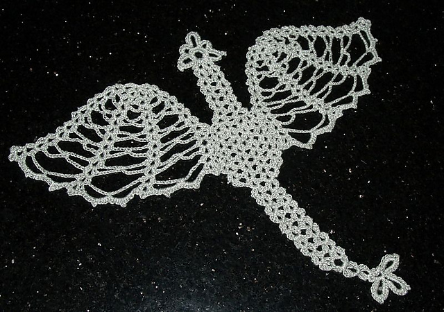 Ravelry: Dragon Crochet Doily pattern by Valerie Fuller