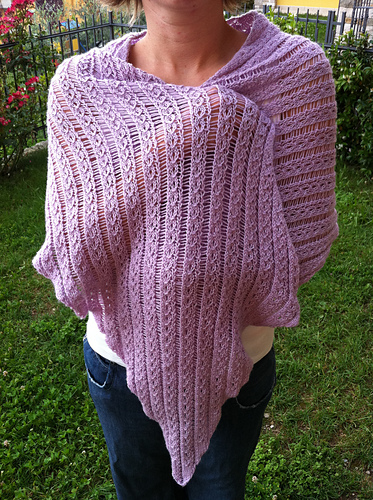 Ravelry: Coin Lace Stole pattern by Shui Kuen Kozinski