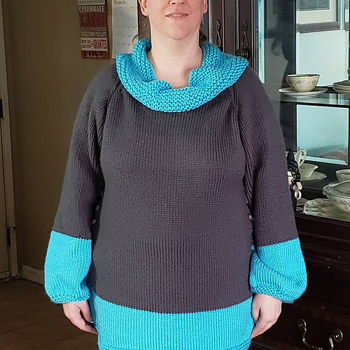 Ravelry: Best Buds Lace Up Sweater pattern by Amanda Lee