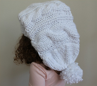 Ravelry: Cable Knit Stocking Hat pattern by Vanessa Cayton