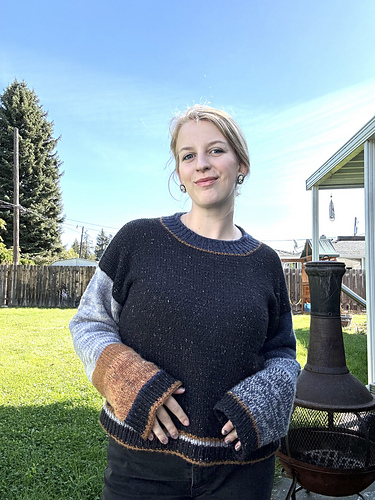 Ravelry: Worsted Basic Drop Sleeve Sweater pattern by James N Watts