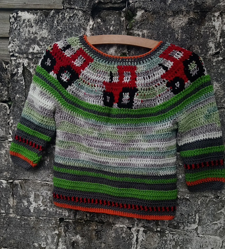 Ravelry: Tractor Sweater pattern by Svenja Tränker