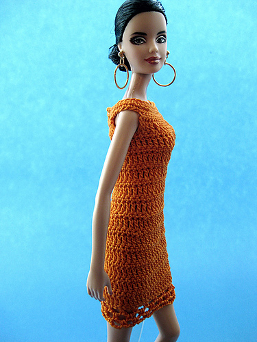 Ravelry: Mini Mod Sheath For Barbie pattern by Betty Watson