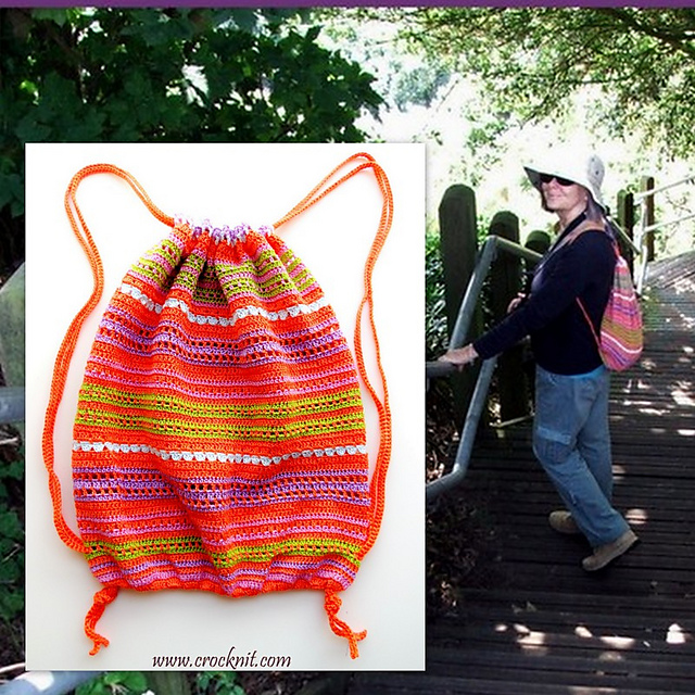Ravelry: HAPPY Rucksack pattern by Barbara Summers