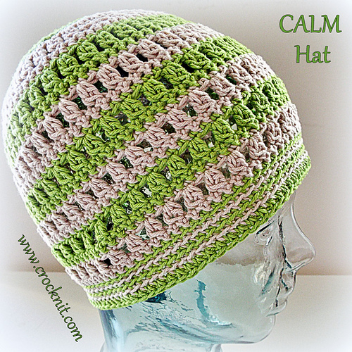 Ravelry: CALM Hat pattern by Barbara Summers