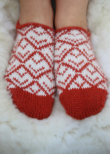 Ravelry: Buachaille Baffies (Stranded) pattern by Kate Davies Designs