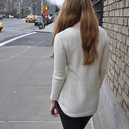 Ravelry: Single Cable Pullover pattern by Ann Weaver
