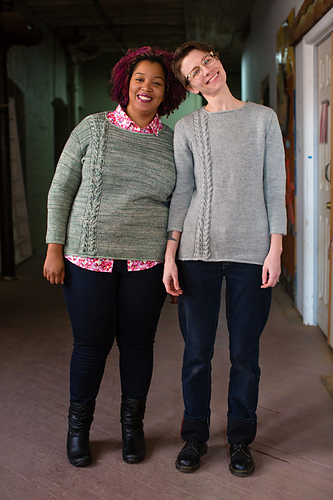 Ravelry: Single Cable Pullover pattern by Ann Weaver